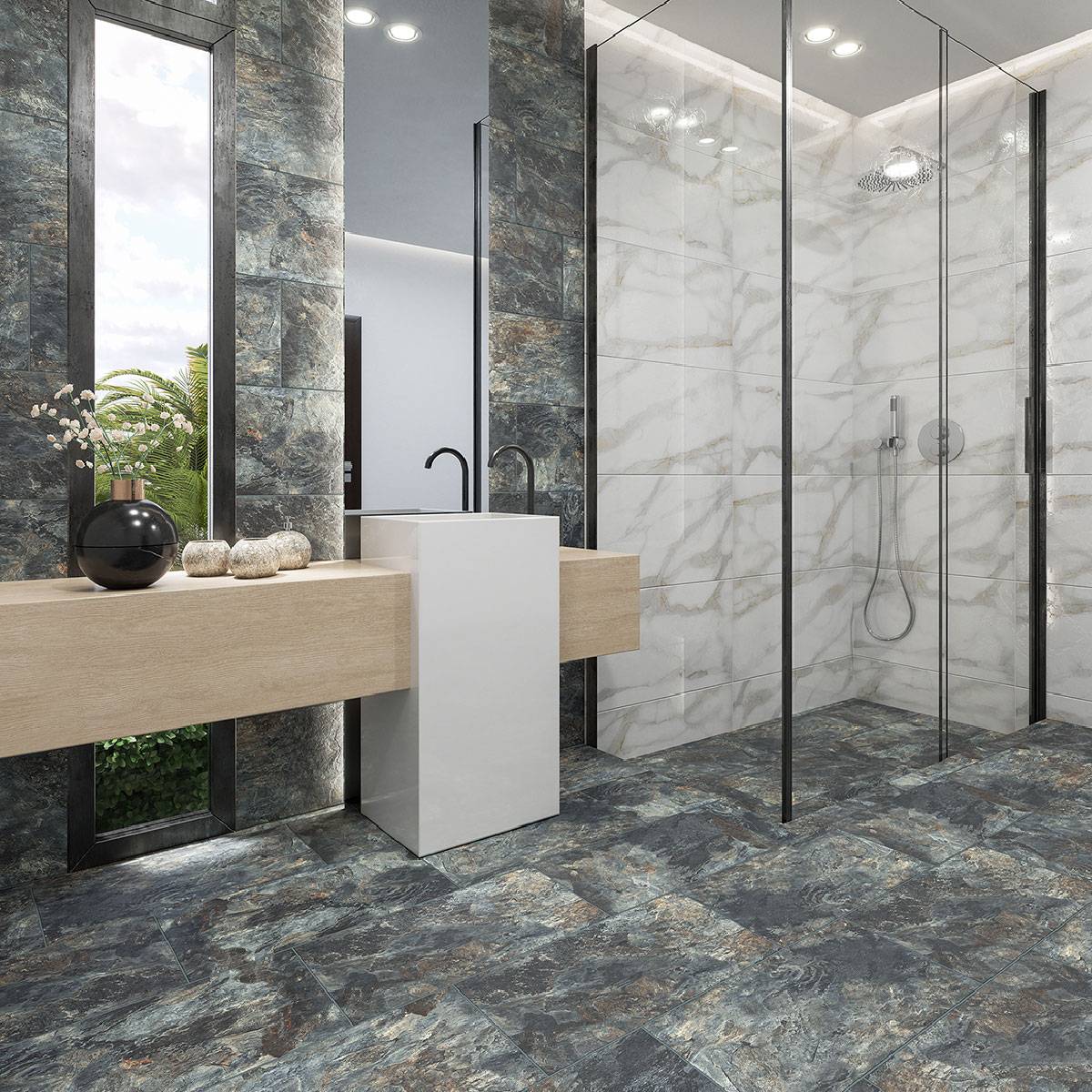 PISO Y PARED MEDITERRANEA MIX 31X60 CM – Ambientes Cerámicos