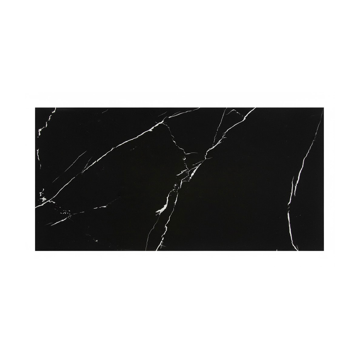 PORCELANATO ESMALTADO SUPER NEGRO BRILLANTE NERO MARQUINA 60X120 CM ...