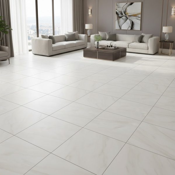 PISO PATAGONIA BLANCO 50X50 CM | Ambientes Cerámicos